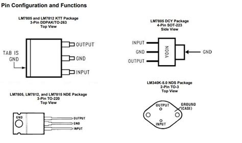 LM7805 Voltage Regulator Datasheet Pinout Purchase