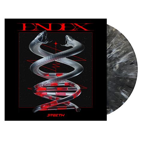 3teeth ‘endex Lp Exclusive 12x12 Lenticular Insert Limited Editi