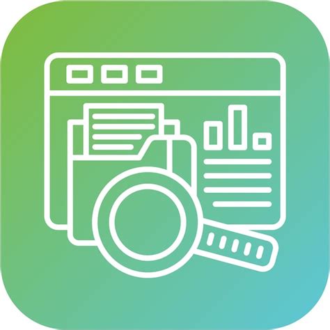 Premium Vector Vector Design Data Monitoring Icon Style