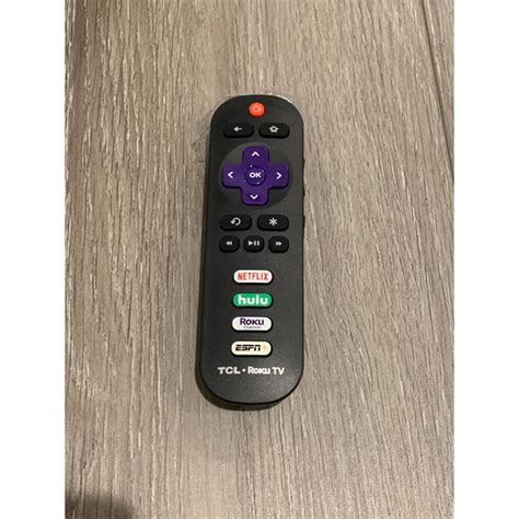 Roku Other Tcl Roku Tv Remote Control Netflix Hulu Roku Channel Espn Buttons Poshmark