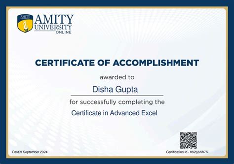 disha gupta on linkedin excel advancedexcel certification