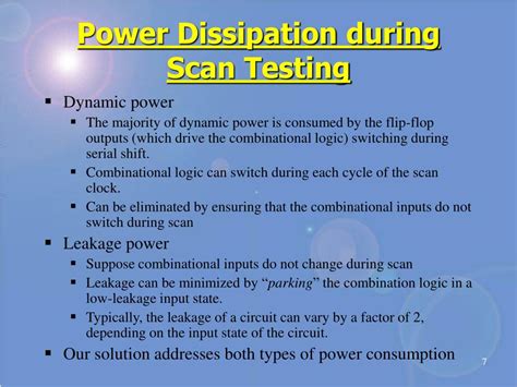 Ppt A Modified Scan Flip Flop Design To Reduce Test Power Powerpoint