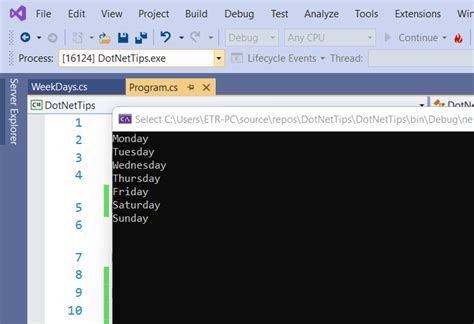 Iterate Through An Enumeration Enum In C