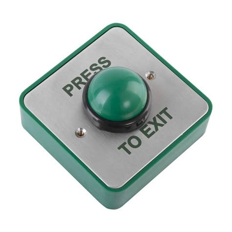 Access Control Green Dome Exit Button