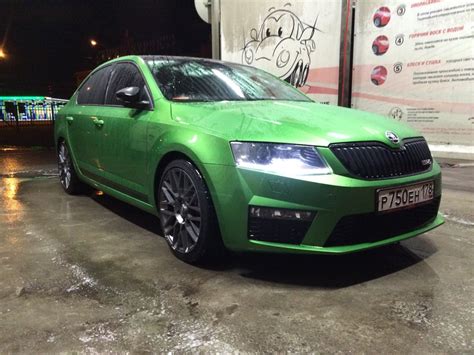 Мы на выборах второй раз — Skoda Octavia Rs A7 Mk3 2 л 2014 года
