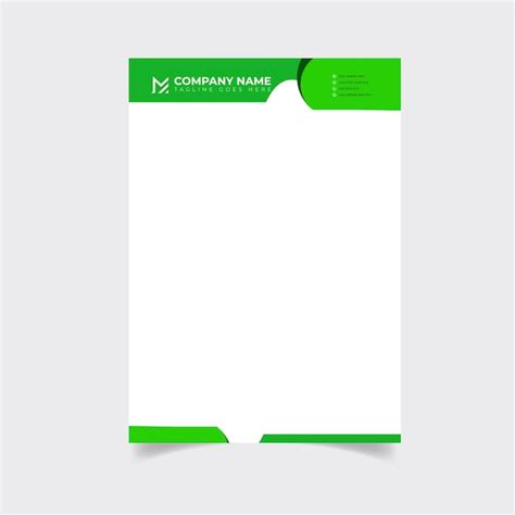 Premium Vector Modern Business Pad Design Template