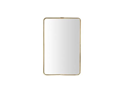 Espelho Retangular De Latão 55x85 Cm Worten Pt