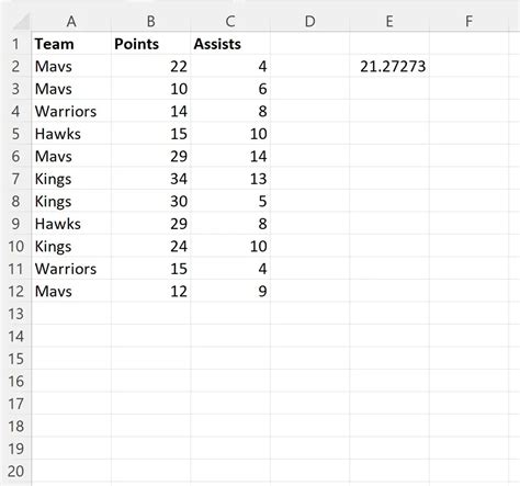 Vba Comment Calculer La Valeur Moyenne De La Plage Statorials