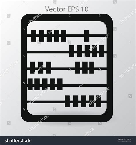 Abacus Counting Vector Illustration Stock Vector Royalty Free 562338130