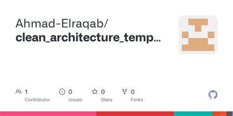 Github Ahmad Elraqab Clean Architecture Template