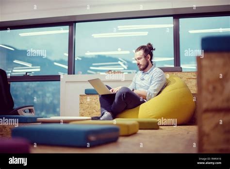 Software Developer Writing Programming Code Using Laptop Computer While