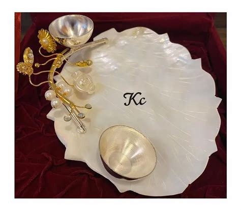 Stainless Steel Shell Platter At ₹ 800piece In Ghaziabad Id 26285127633
