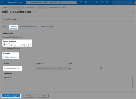 configuring storage integrations between snowflake and azure storage interworks