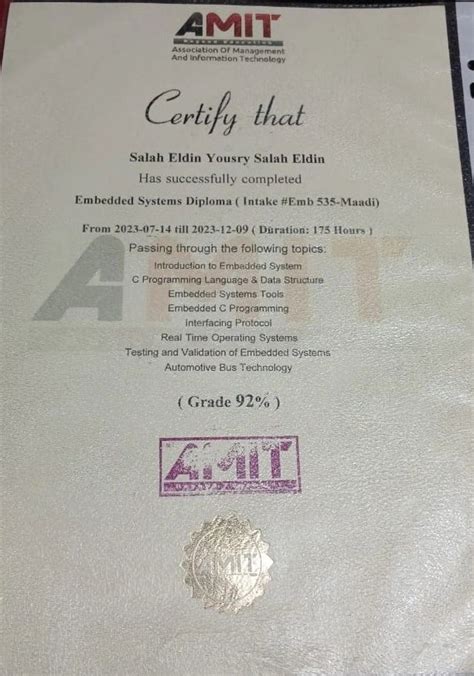Salah Yousry On Linkedin Embeddedsystems