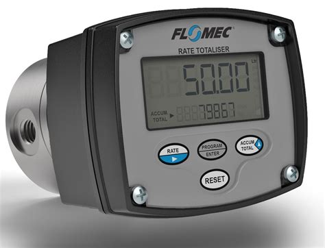 18 To 38 Threaded Oval Gear Flowmeters With Lcd Display And Pulse Output On Ernst Instruments