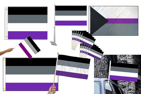 Rainbow Pride Asexual Flags El Cheapo Flag Store