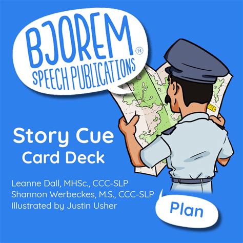 Bjorem Story Cue Card Deck Speech Corner