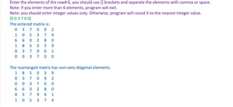 Solved Write A Matlab Script To Take A N Square Integer