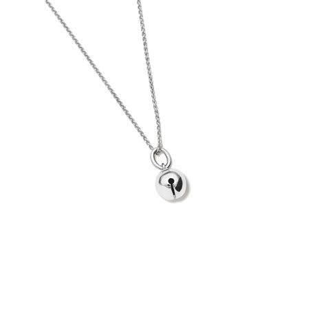 Bell Necklace Pendant Silver Cassandra Goad