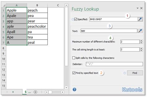 How To Apply Fuzzy Lookup To Find Approximate Match Result In Excel