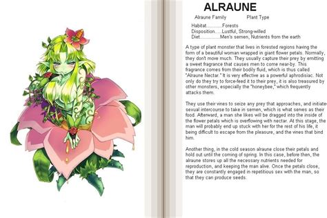 Anime Monster Girl Plant