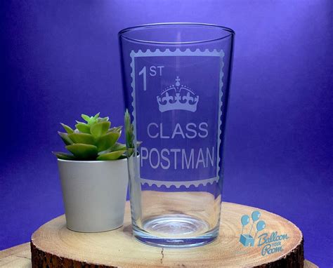 1st Class Postman 1st Class Postie First Class Stamp Engraved