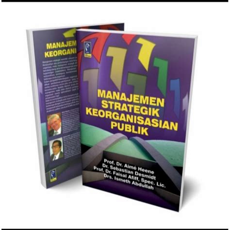 Jual Buku Manajemen Strategik Keorganisasian Publik Original Shopee