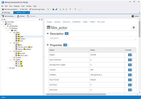 Mysql Documentation Tool To Document Mysql Database