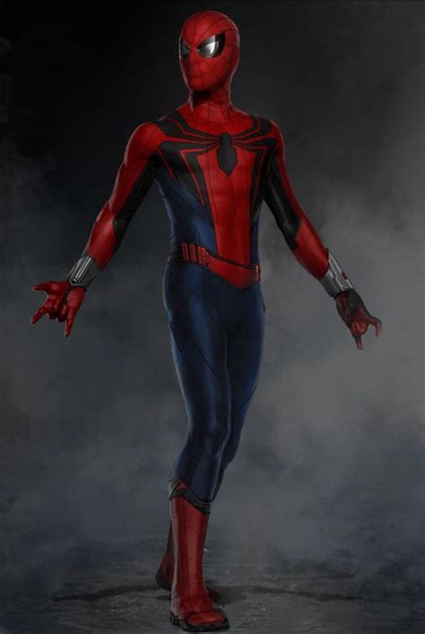 Mcu Spider Man Suit Official Concept Art By Tytorthebarbarian On Deviantart