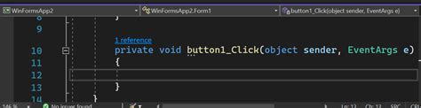 code navigation bar does not show event handlers in vb winforms app · issue 57516 · dotnet