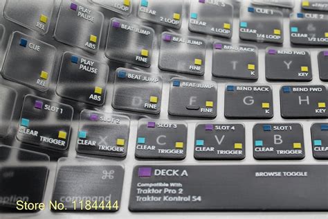 Generic Traktor Pro 2 Traktor Kontrol S4 Shortcut Hotkey Tpu Cover
