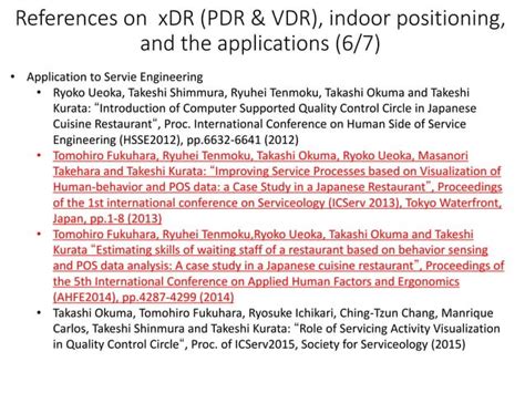 Indoor Positioning Technology Map And Xdr Pdr And Vdr History In Aist