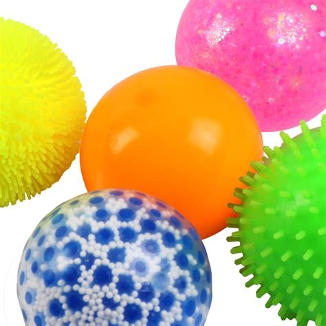 Super Squeeze Eez Balls 5 Pack Home Bargains
