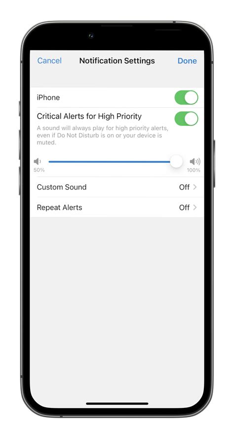 Overriding Do Not Disturb Settings On An Ios Mobile Device Xmatters