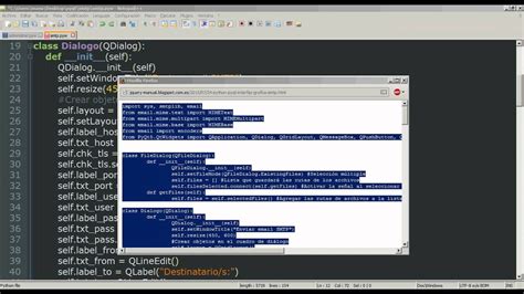 24 Python Pyqt Interfaz Gráfica Smtp Email Hotmail Gmail Yahoo Youtube
