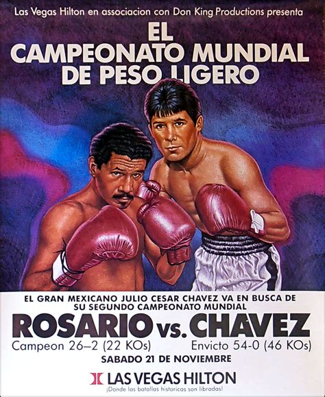 Julio Cesar Chavez Art