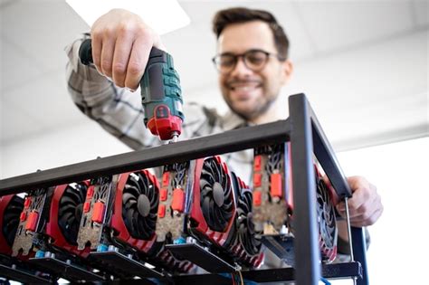 Premium Photo Using Graphics Cards For Building Bitcoin Mining Rig