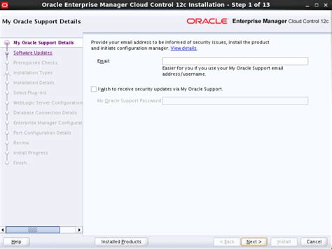How To Install Oracle Enterprise Manager Cloud Control 12cr5 In Red Hat Linux Step By Step