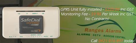 GPRS Alarm Monitoring Melbourne Ranges Security