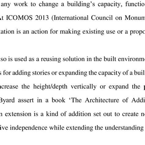 Comparison Of Adaptive Reuse Types Download Scientific Diagram