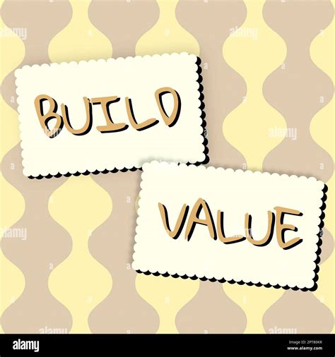 Writing Displaying Text Build Value Conceptual Photo Efficient Enough