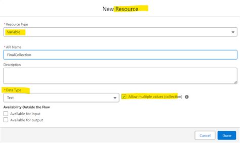 salesforce flow how to remove duplicates from a collection variable