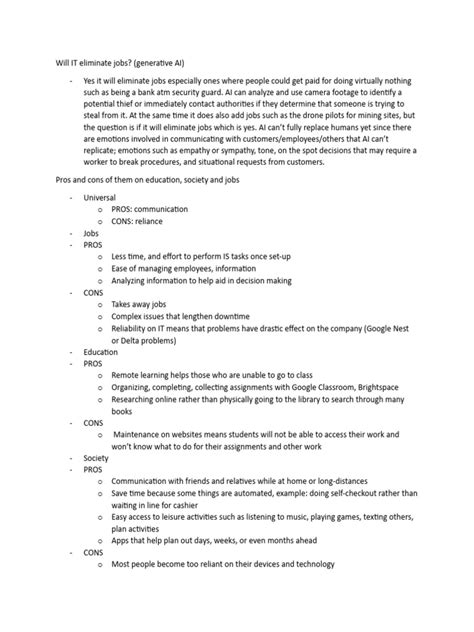 Busi 1401 End Of Class 1 Pdf Artificial Intelligence Intelligence