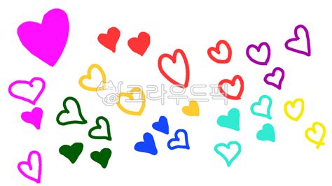 텍스트 Text 상징 Symbol 하트 사진이미지일러스트캘리그라피 바다4729작가