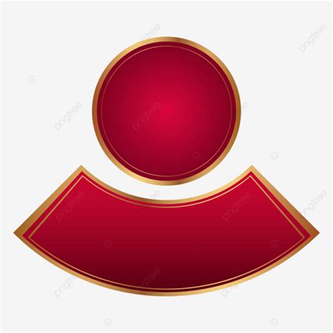 Red Text Box Circle Abstract Islamic Shape Banner Vector Islamic