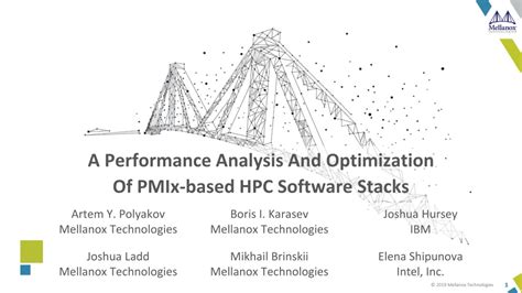 Ppt Performance Analysis And Optimization Of Pmix Based Hpc Software Stacks Powerpoint