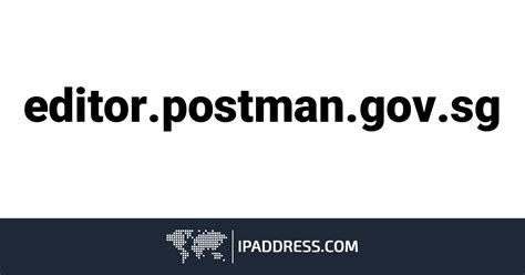 Sg Postman Email Editor