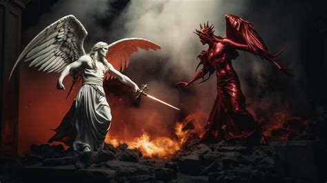 Demons Vs Angels Wallpaper