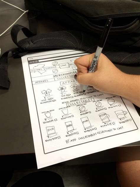 Paper Prototype Template