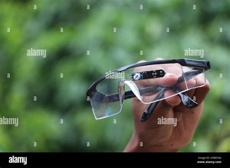 Glasses Equipped With Eye Blink Sensor Module Electronic Component